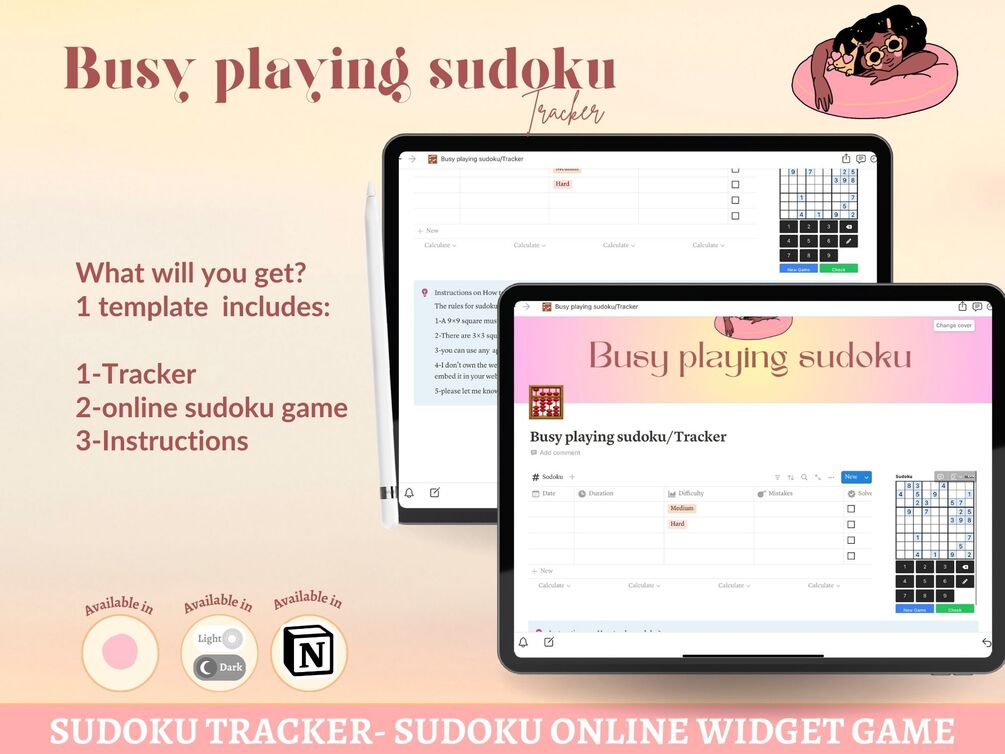 Busy playing sudoku | puzzle games| sudoku tracker