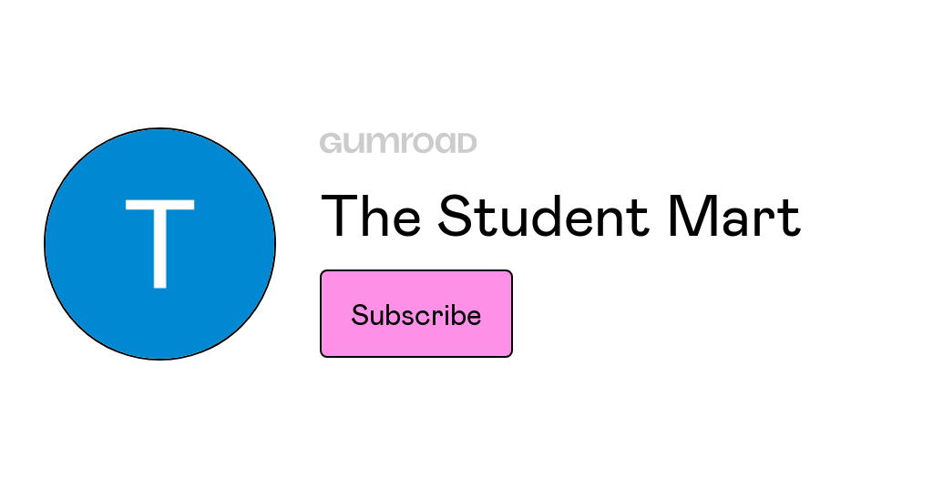 The Student Mart