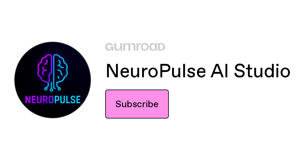 NeuroPulse AI Studio