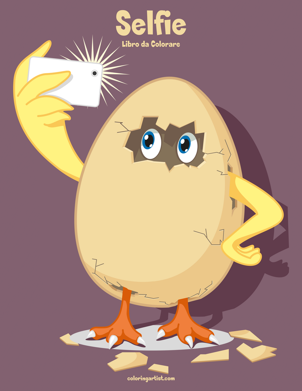 Selfie Libro da Colorare