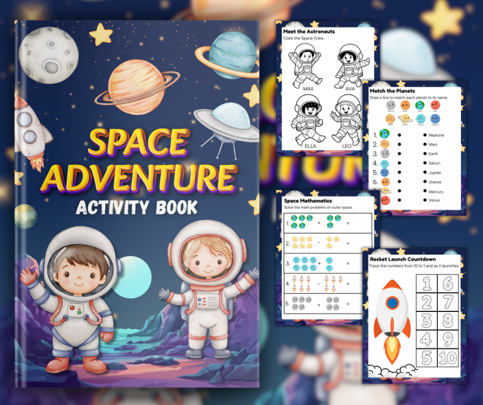 SPACE ADVENTURE - Activity Book