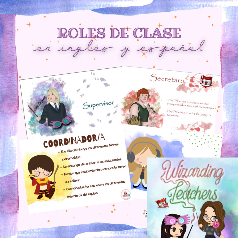 ROLES DE CLASE HARRY POTTER