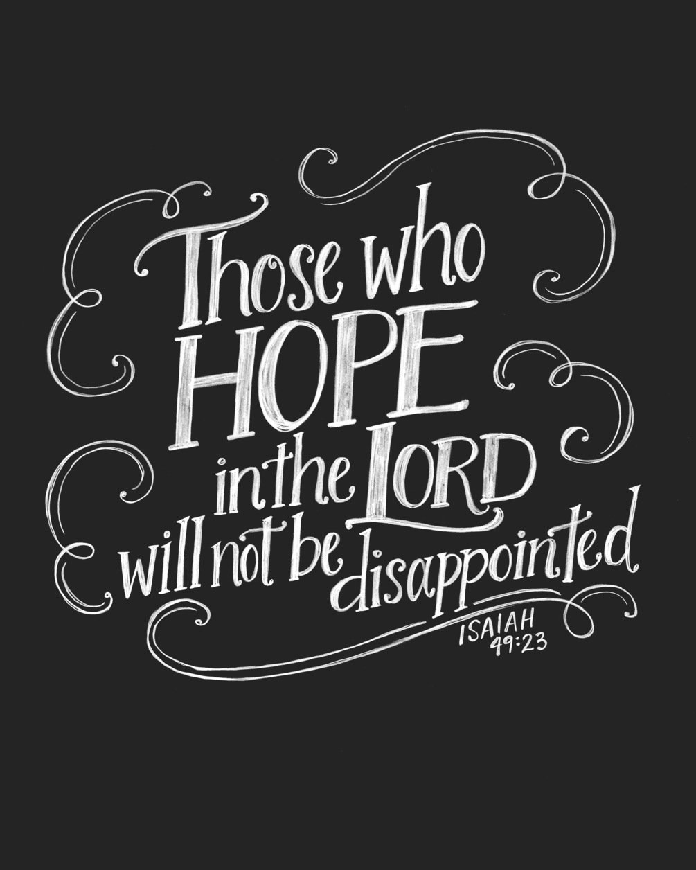 Hope Scripture Print