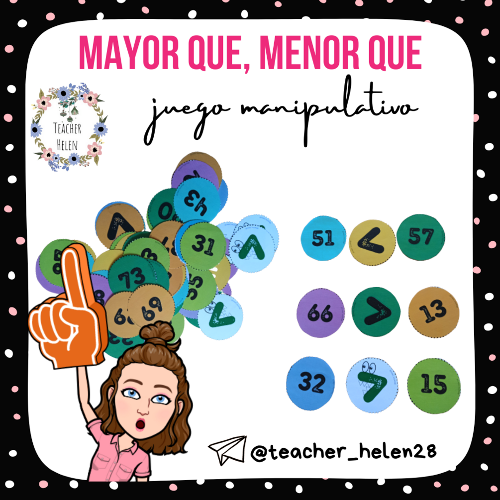 Mayor que, menor que