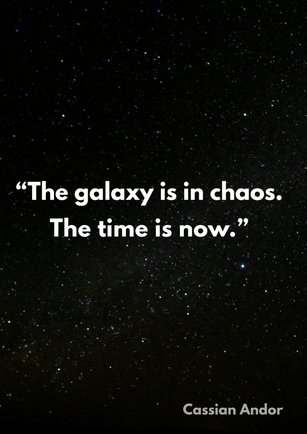 The Force Within: Cassian Andor Poster