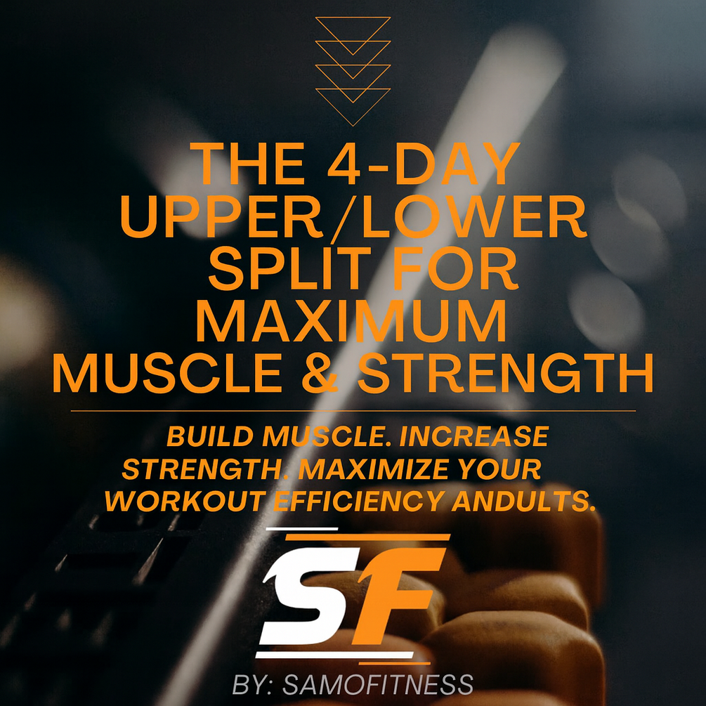 The 4-Day Upper/Lower Split for Maximum Muscle & Strength