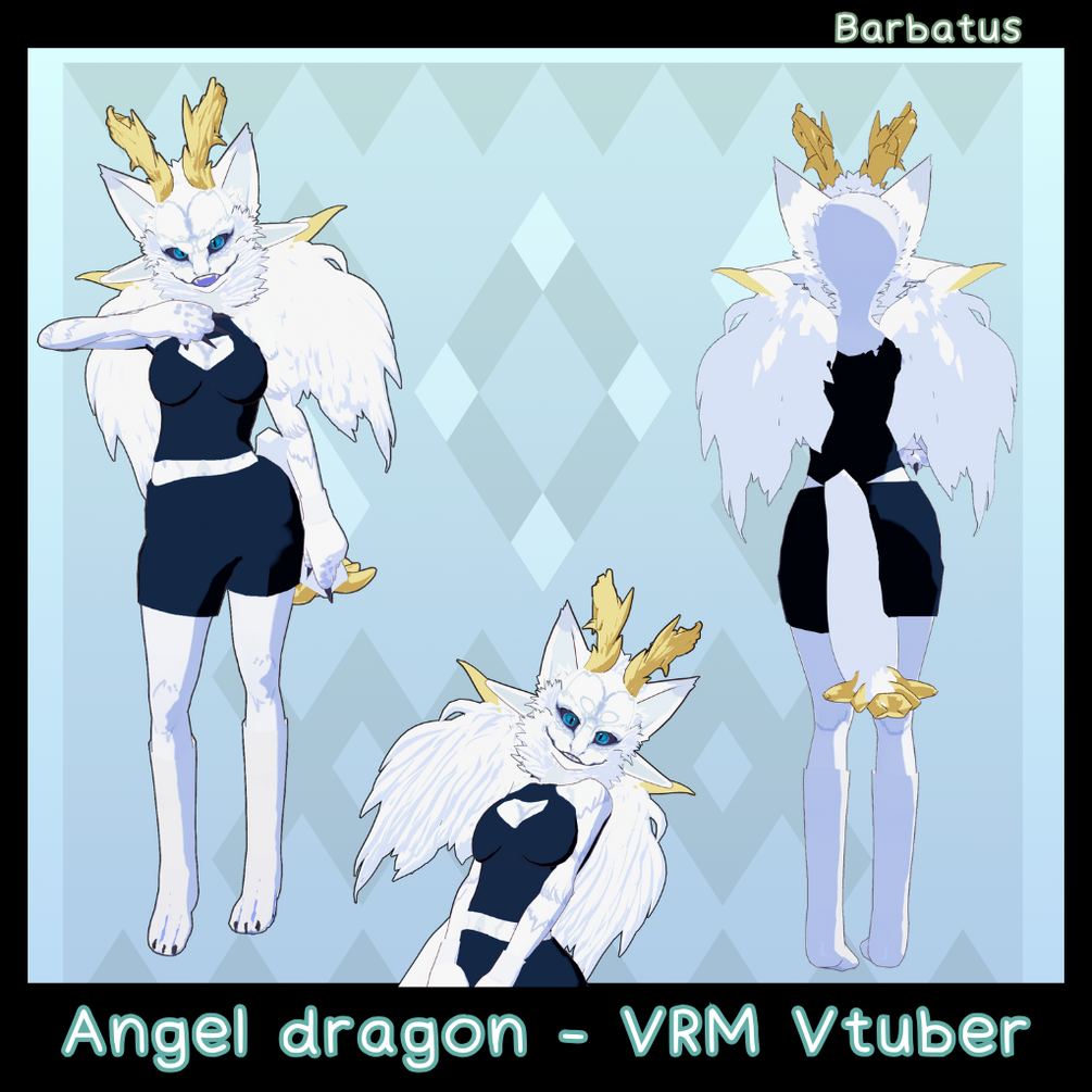 Angel Dragon VRM model