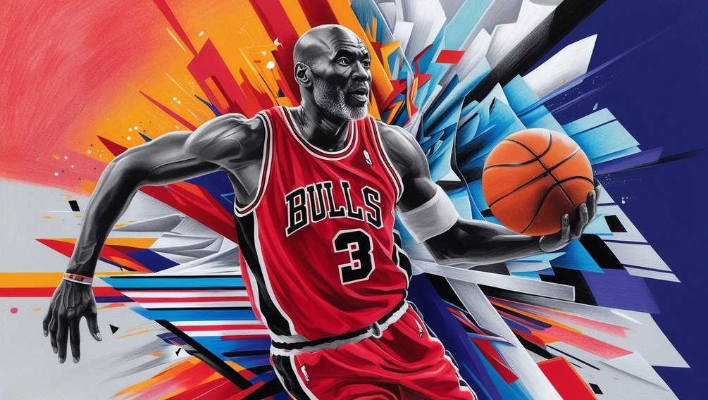 🎨🏀 ️ Stunning Colored Pencil Portraits of Michael Jordan!