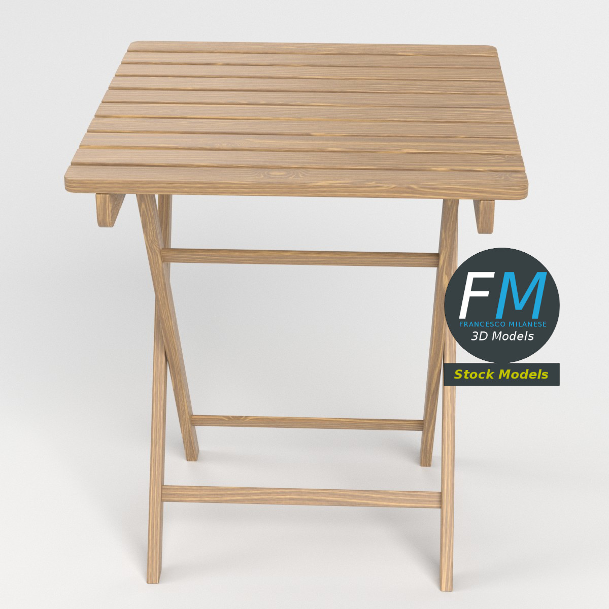 3D MODEL - Garden table