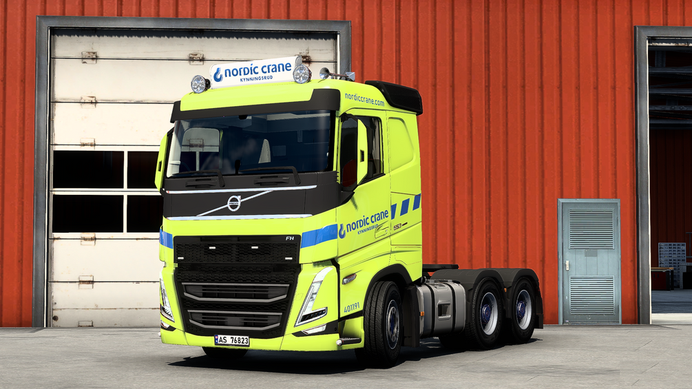 Volvo FH5 Nordic Crane Skin