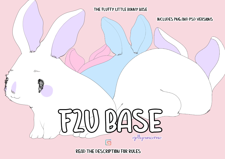 #001 The Fluffy Little Bunny Base