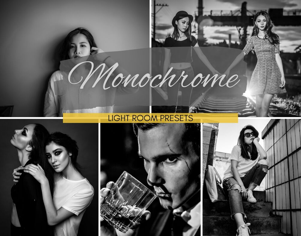 Monochrome Lightroom Presets