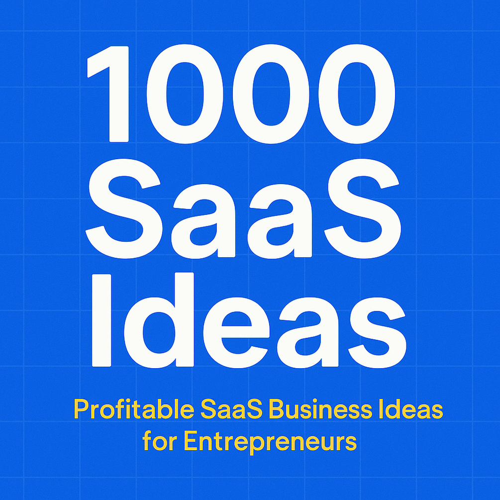 1000 Saas ideas