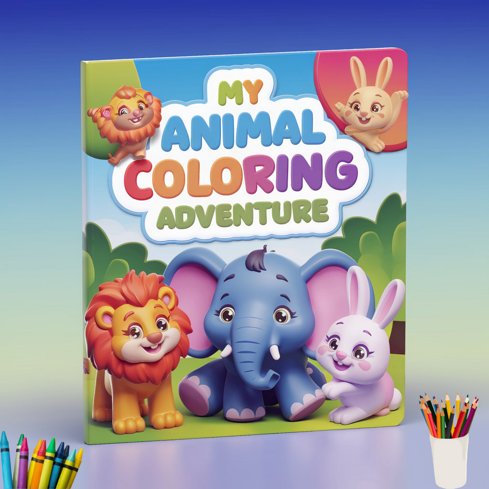 Best Educational Coloring Book For 30 Different Animals