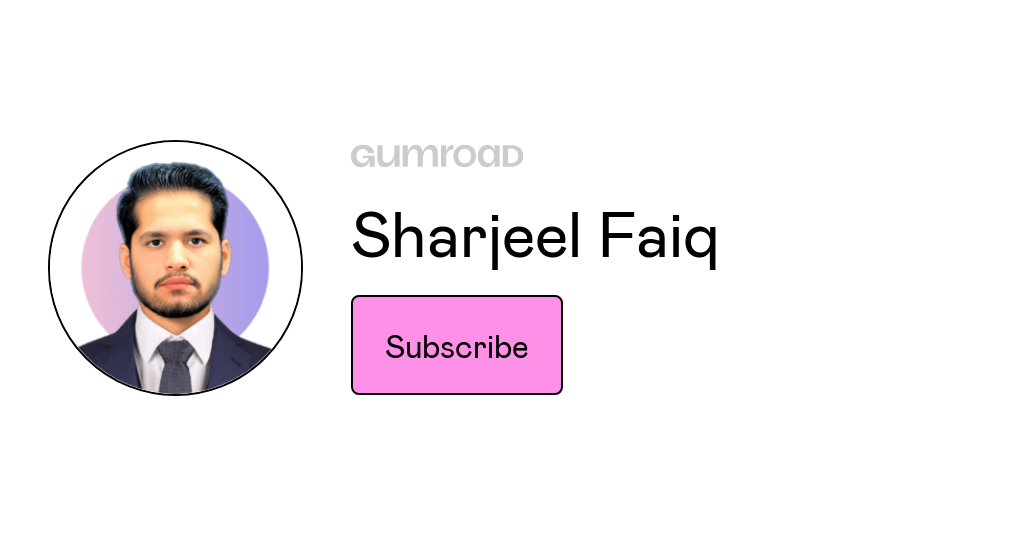 Sharjeel Faiq