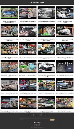 Instant Mobile Video Site Software for Car Detailing
