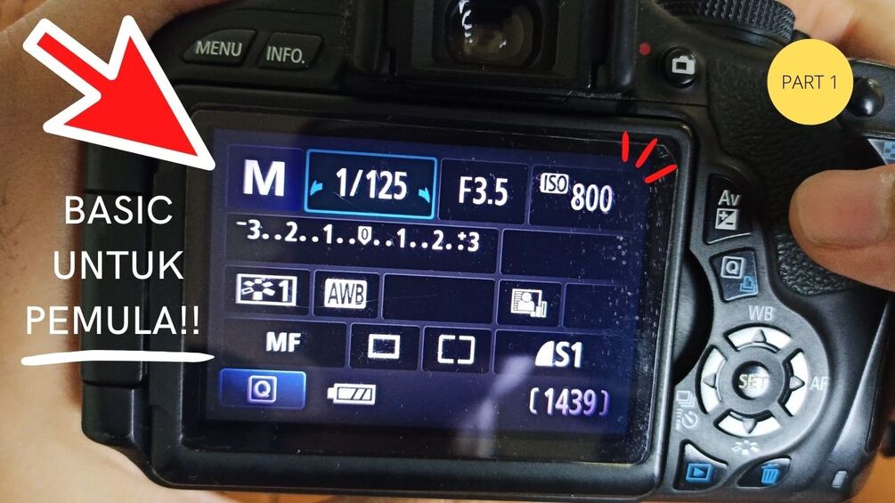 CARA SETTING SEGITIGA EXPOSURE CANON 600D (Setting ISO, Aperture dan Shutterspeed untuk Pemula ...