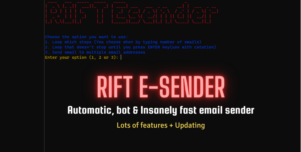 Rift E-Sender
