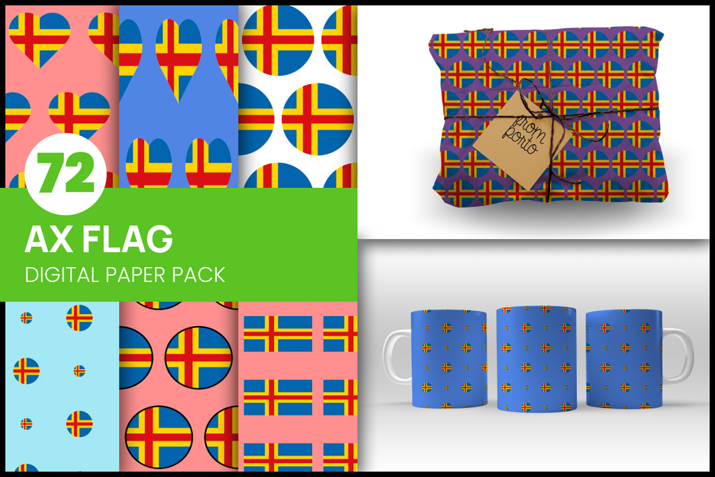 AX Flag Seamless Patterns