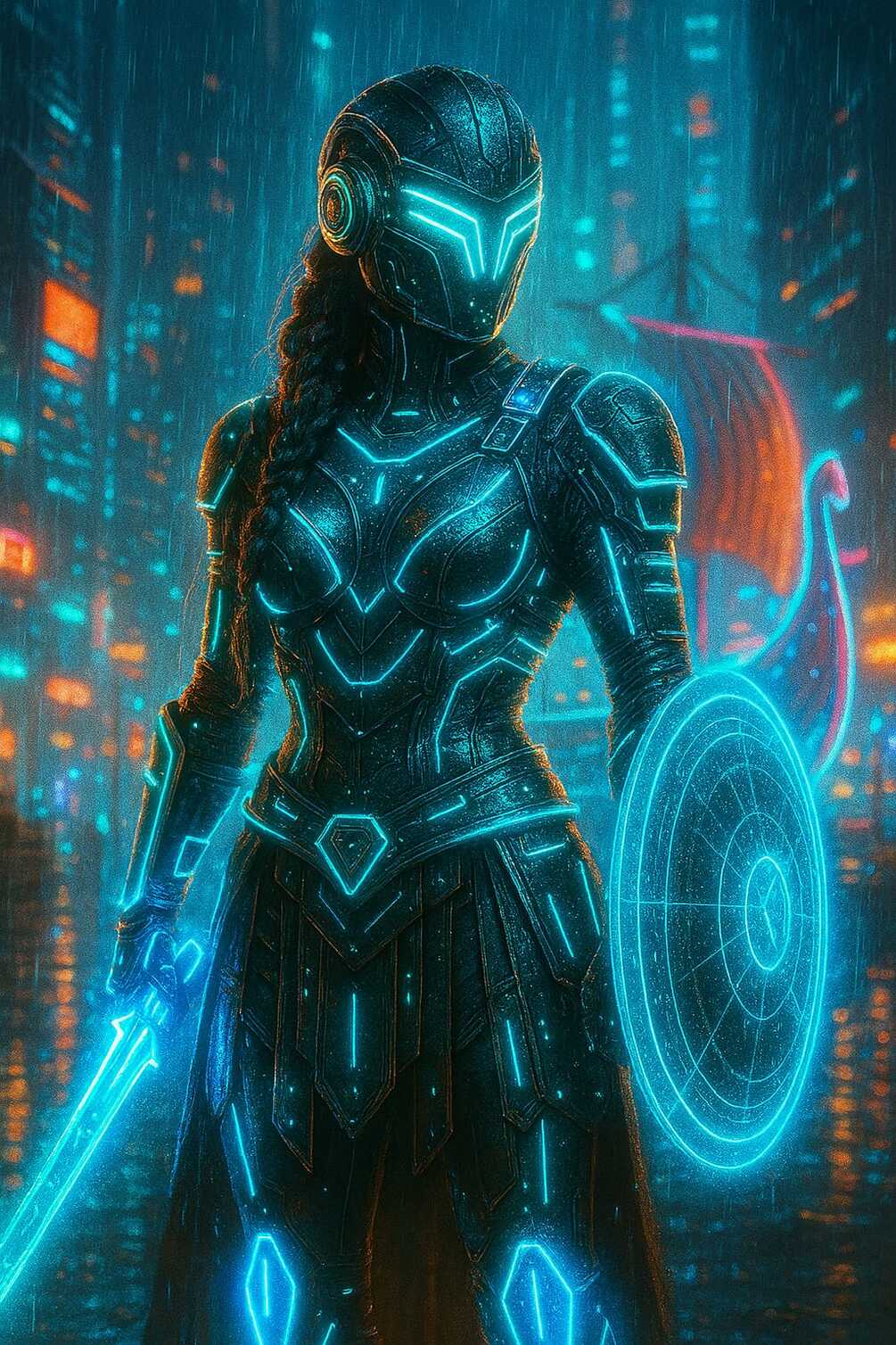 🔥 AI Image Pack: Warrior Realms | 6 Epic Female Warrior Variants in ...