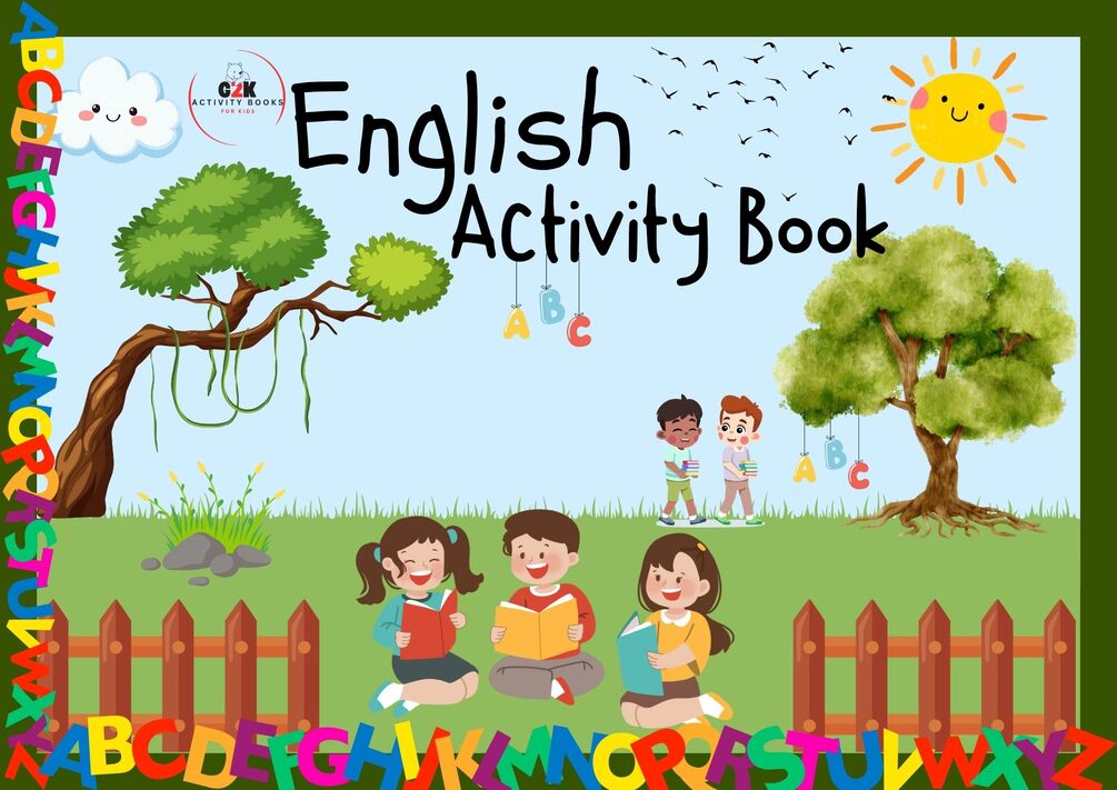 English Activity Book For Kids.