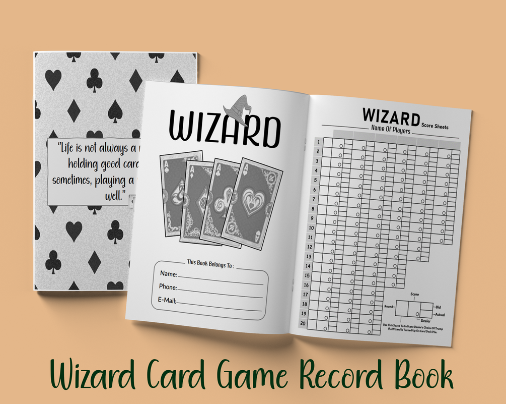 Wizard Score Sheets.