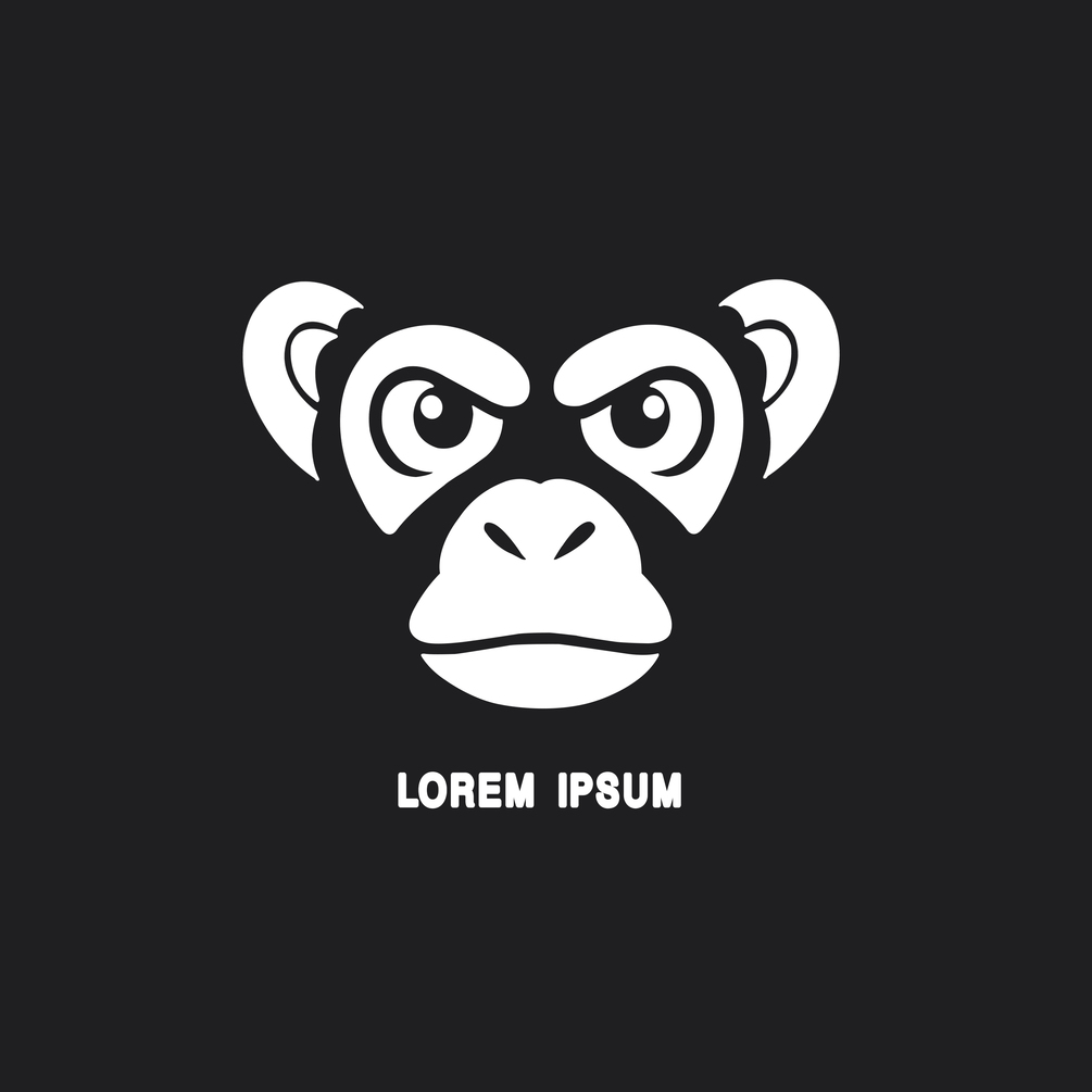 Mad Monkey Logo Template