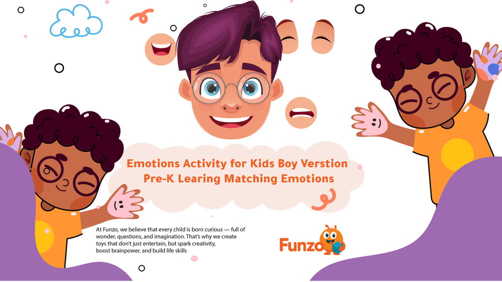 Emotions Activity Boys version – Printable Feelings Chart & Activities ...
