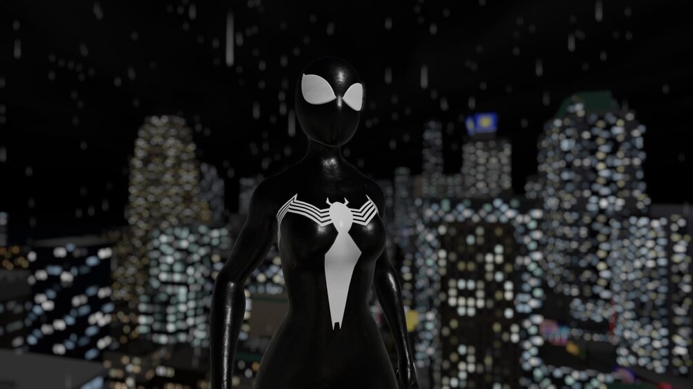 Spider-Girl Classic Symbiote