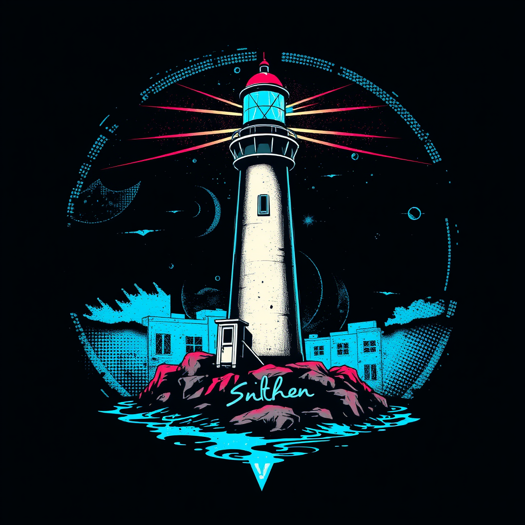 Grunge Style T-shirt Design AI Prompt Template