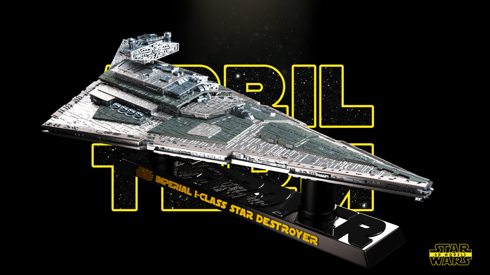 Star Destroyer - Star Wars 3D Models - Tested and Ready for 3D printing