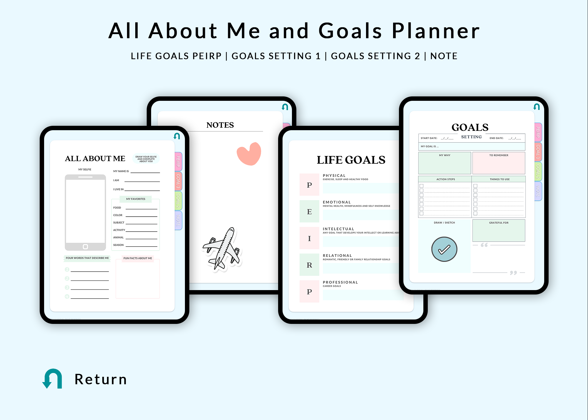 New 2023 Digital Personal Planner : Get Organized and Reach Your Goals ...