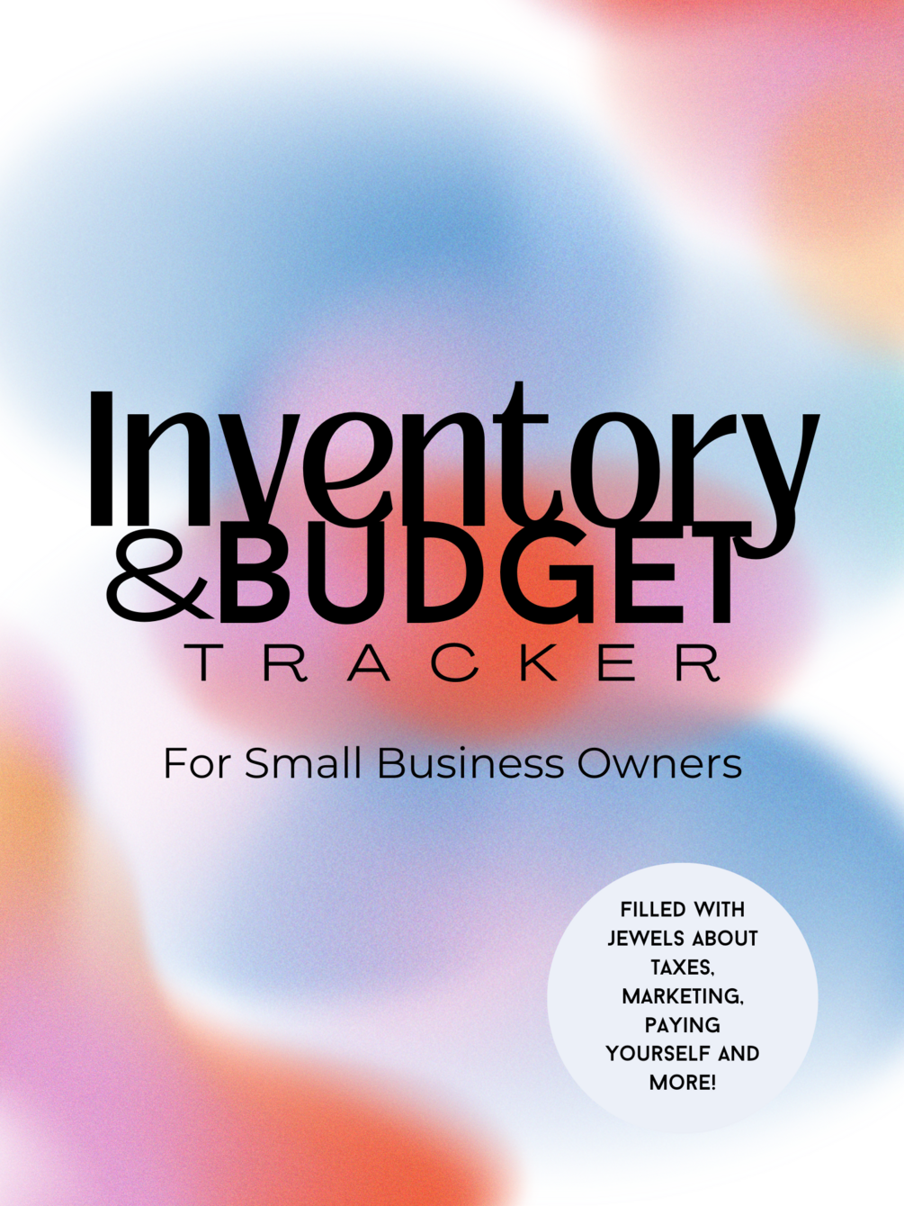 Inventory & Budget Tracker