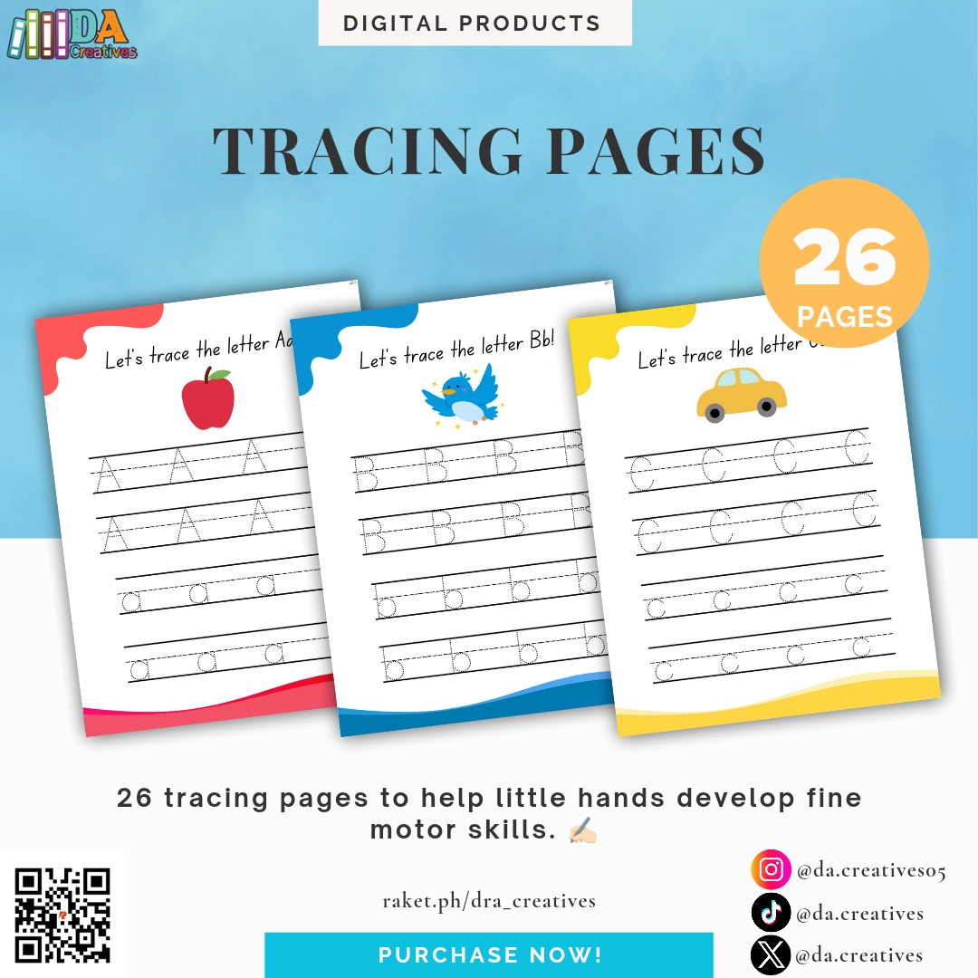 My Alphabet Book - For Kids with Vibrant Illustrations and Tracing ...