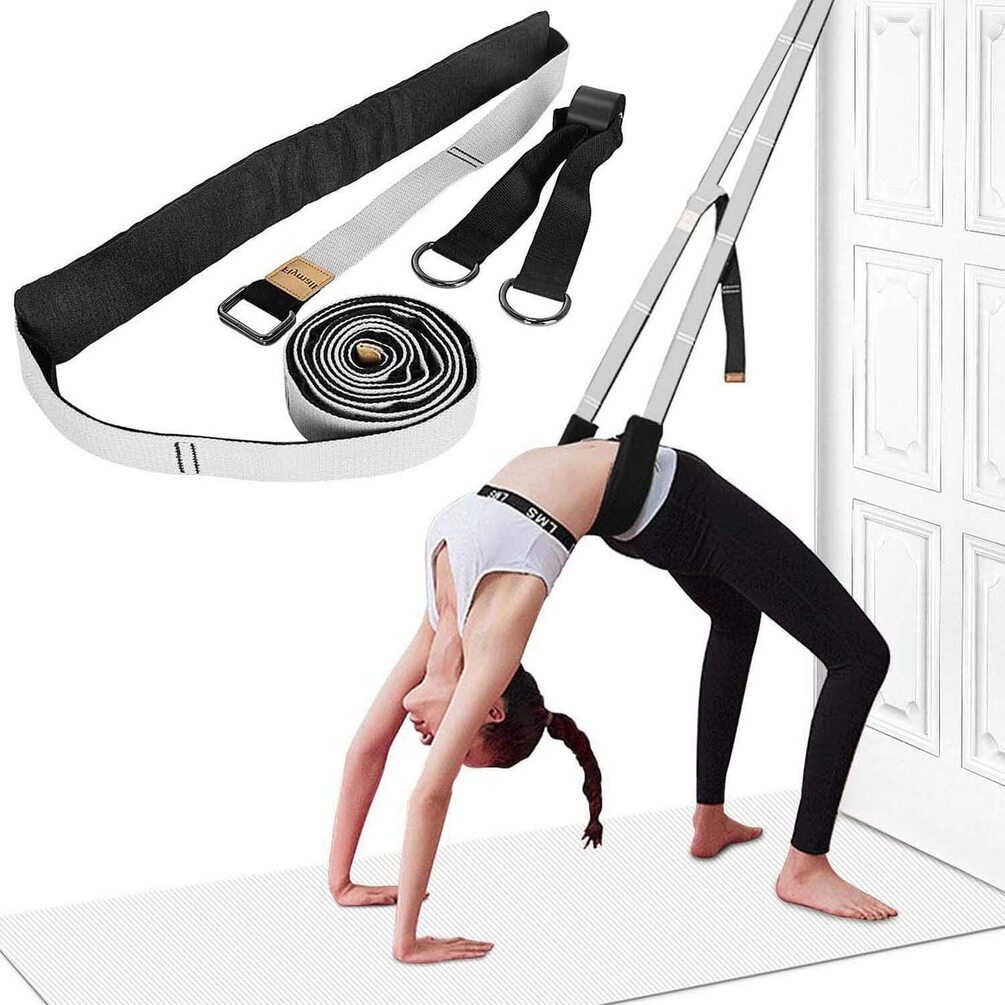 Yoga Fitness Stretching Strap - Back Bend Assist Trainer, Improve Leg ...