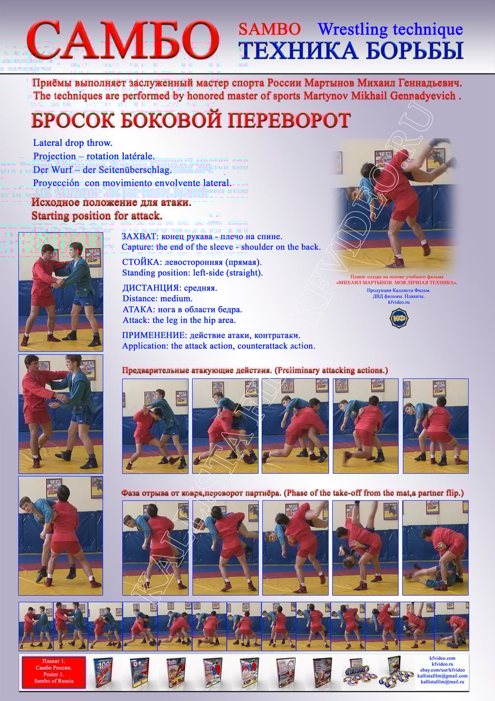 Download. Posters SAMBO Wrestling 1. Format A2 (420 × 594) mm.