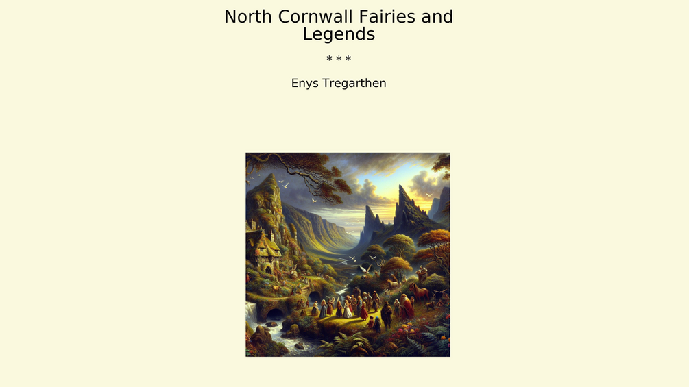 North Cornwall Fairies and Legends