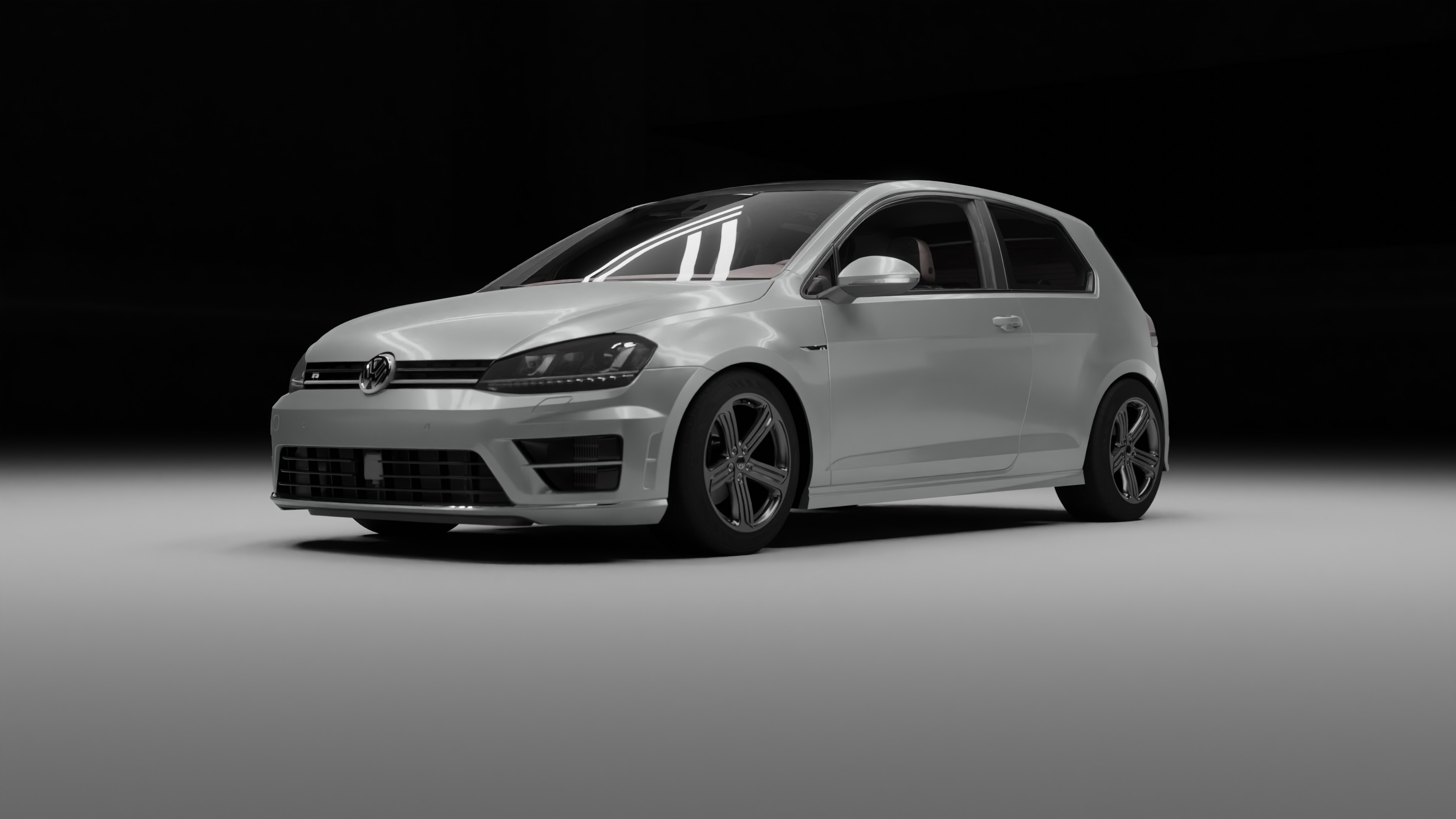 Golf R 3d car