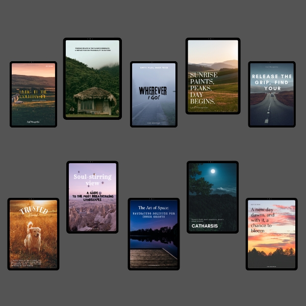Eye-Catching E-book Covers for Authors