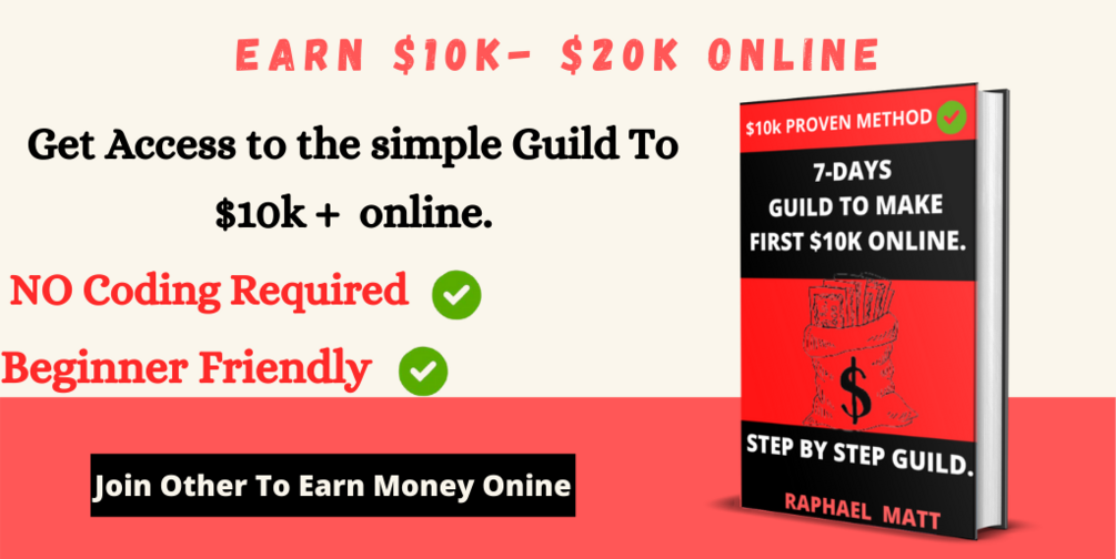To Make $10,000+ Per Month in 7-Days!