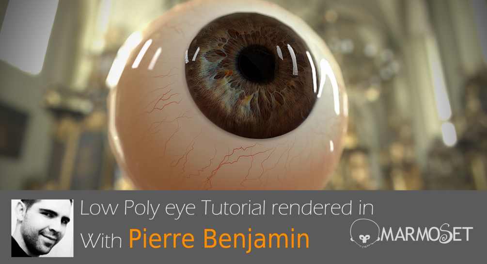 Low poly Eye tutorial for real time engine
