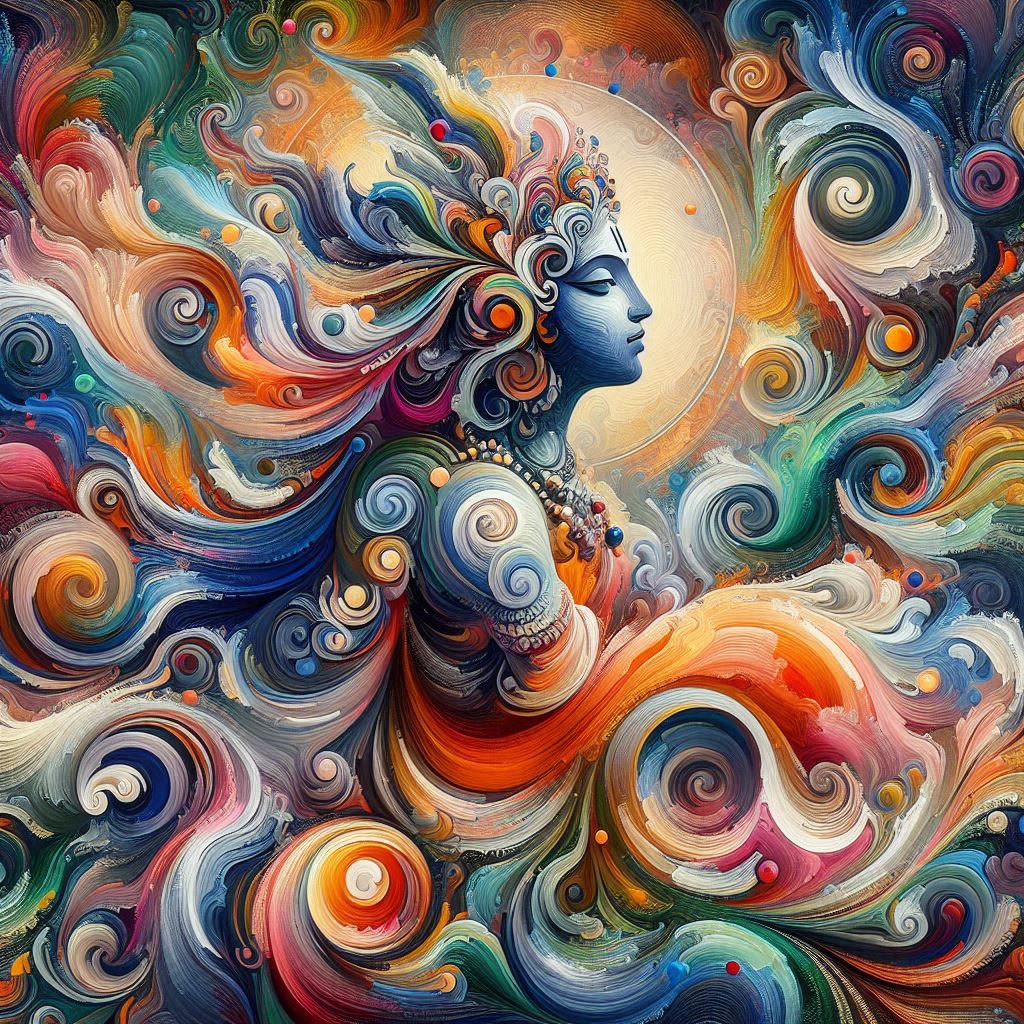 🎨 Explore the Divine: Abstract Expressionism Images of God 🙏 #DivineArt