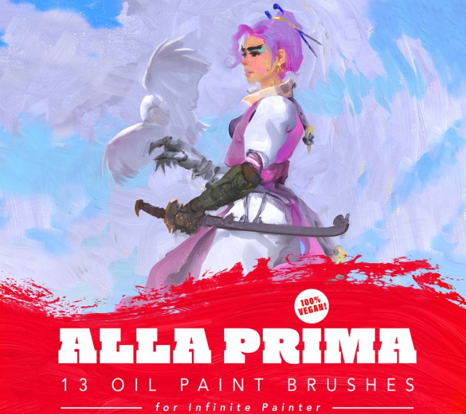 🔥 Free - The Best 48 Brushes for Infinite Painter - Brush Pack
