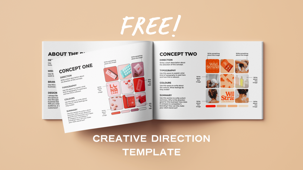 FREE Mini Creative Direction Template