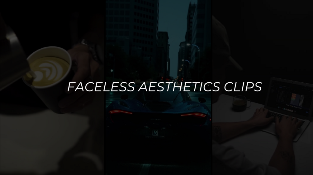 Faceless Aesthetic Clips (for IG & TikTok videos)