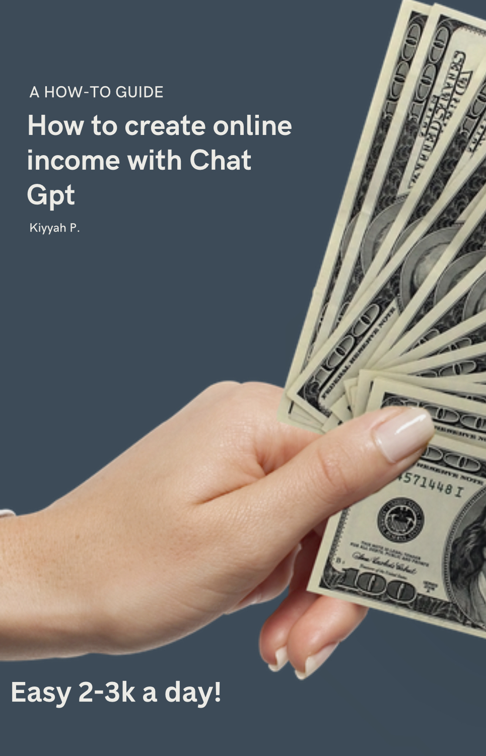 E-book on how to create money online using Chat Gpt