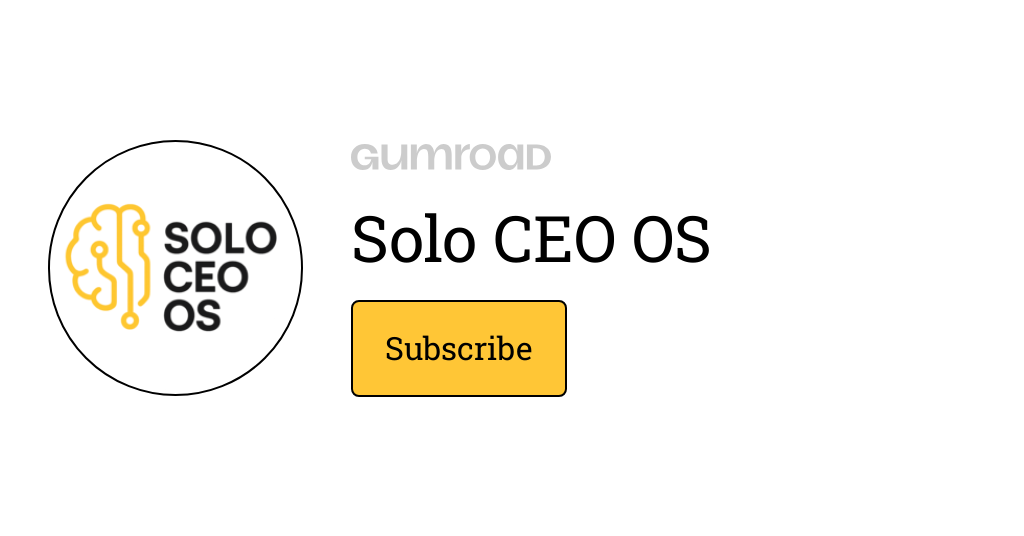 Solo CEO OS