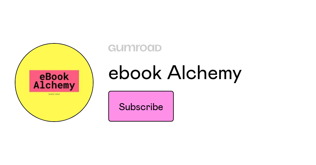 ebook Alchemy