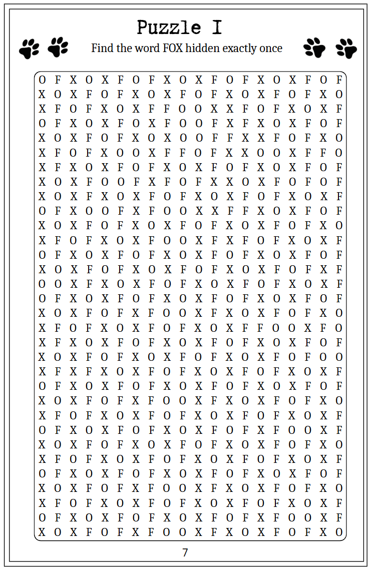 The Hidden FOX Puzzle Challenge - Feels Like Therapy
