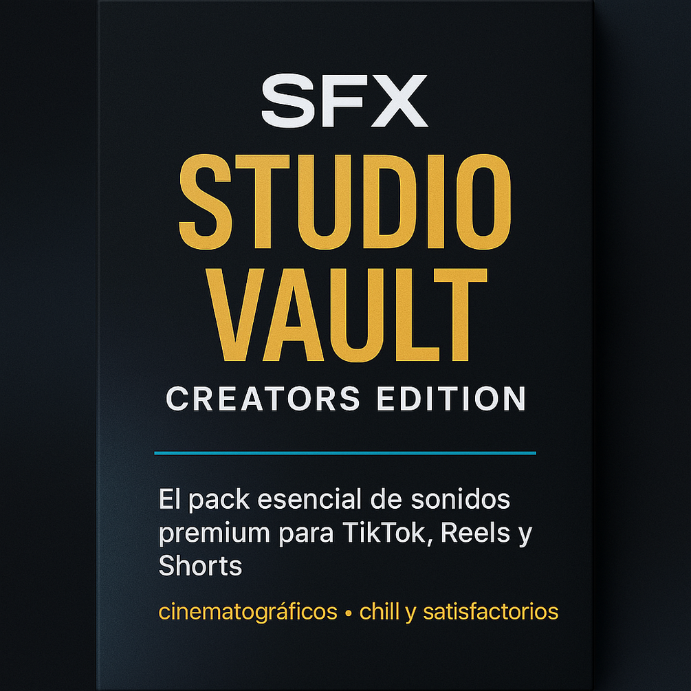SFX Studio Vault – Creators Edition